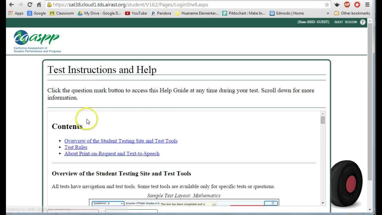 CAASP and SBAC resources - YouTube