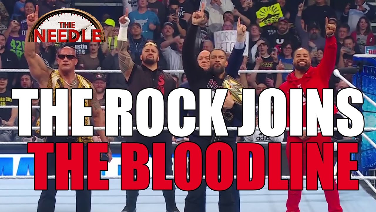 Bloodline Rock Goes Full HEEL on WWE!!! - YouTube