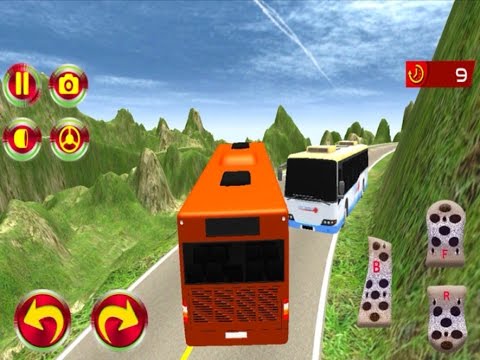 Bus Mountain Drive 3D iOS Gameplay - YouTube
