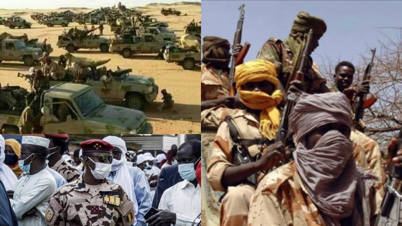🚨 La situation actuelle au Tchad, les groupes armés du FACT aux portes ...
