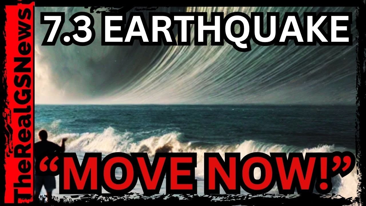 ⚠️ "TSUNAMI ALERT" Americans told move to HIGHER GROUND - 7.3 ROCKS ...