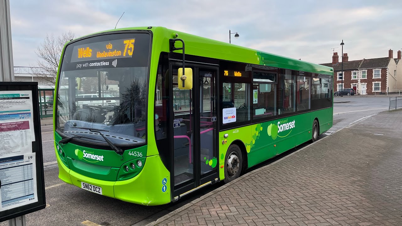 First Buses of Somerset 44536 SN62 DCZ ADL Enviro 200 - YouTube