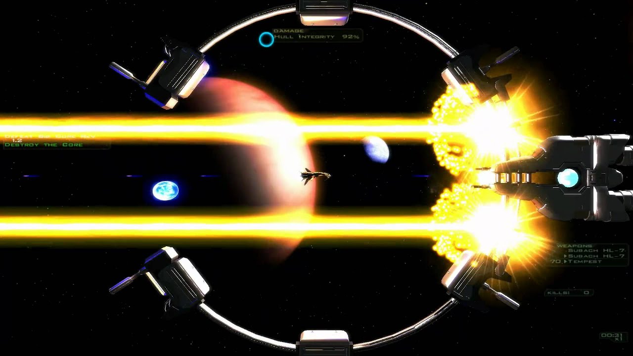 Big Core Rev 1.2 Test 3 (FreeSpace Open) - YouTube