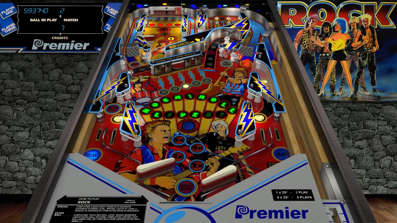 Rock Pinball VPX - YouTube