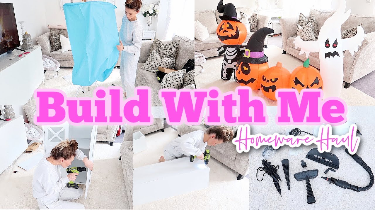 *HUGE* HOMEWARE HAUL 2022 | BUILD FURNITURE WITH ME AND TEST CLEANING ...