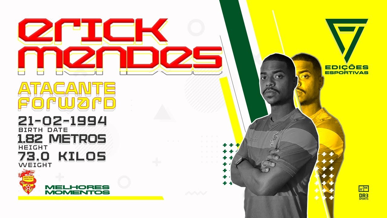 ERICK MENDES /// ATACANTE I FORWARD - YouTube