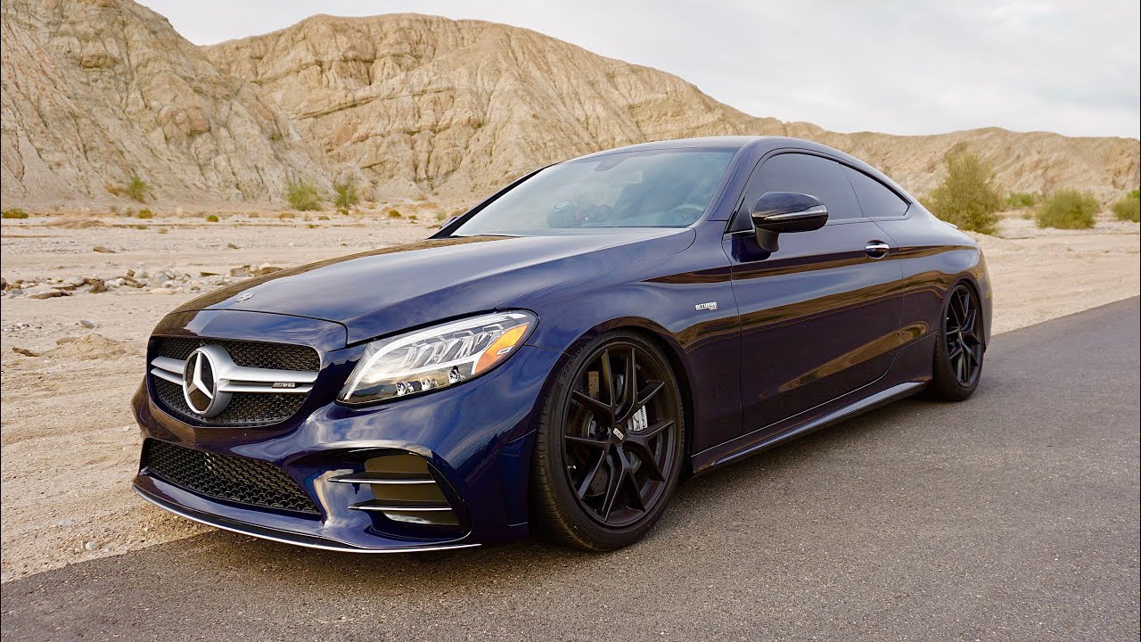460 BHP 2020 AMG C43 Coupe Review - VF Engineering Tuned - YouTube