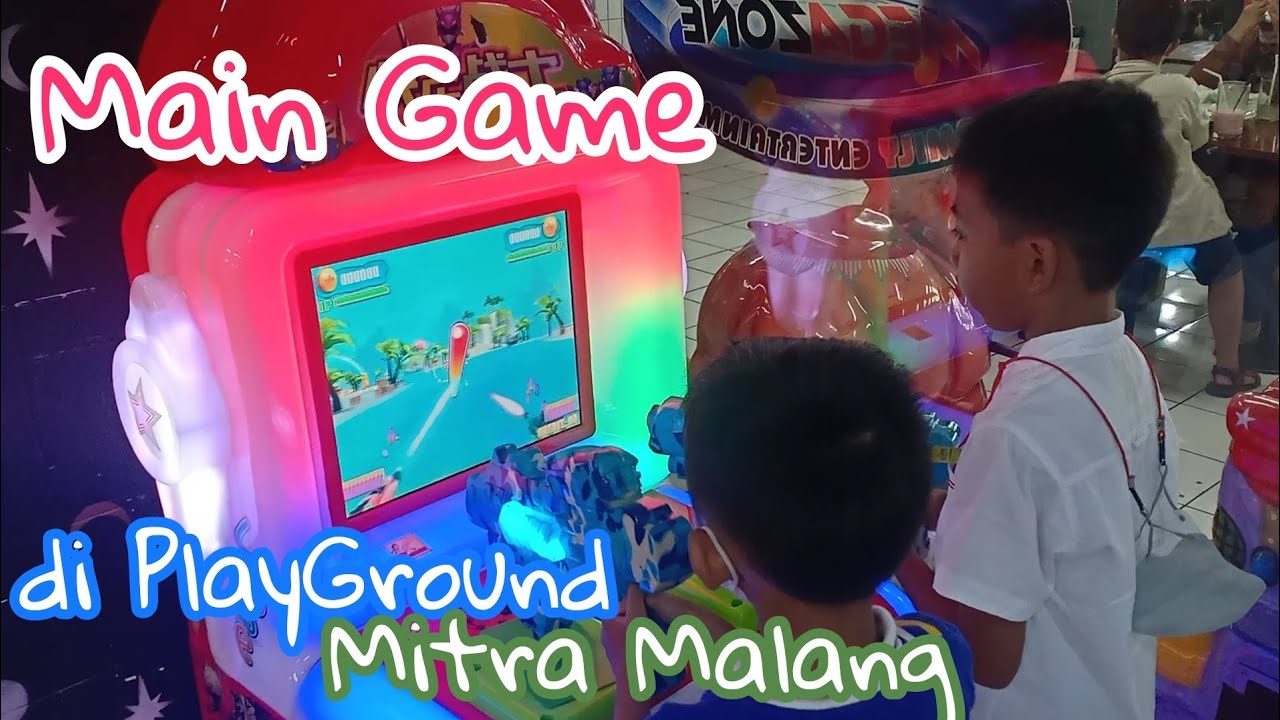 Main Game Di PlayGround Mitra Malang - YouTube