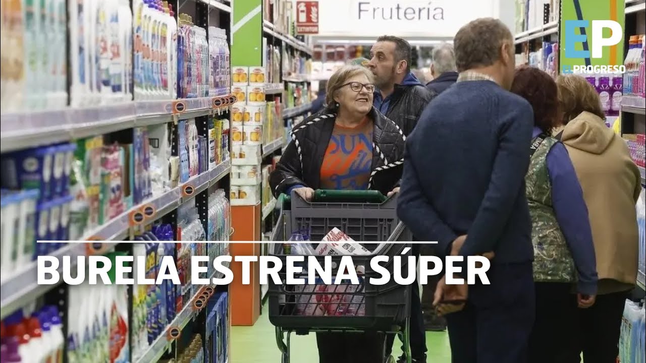 Burela estrena supermercado - YouTube