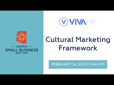 Small Business Boot Camp - Session 262 - Cultural Marketing Framework ...