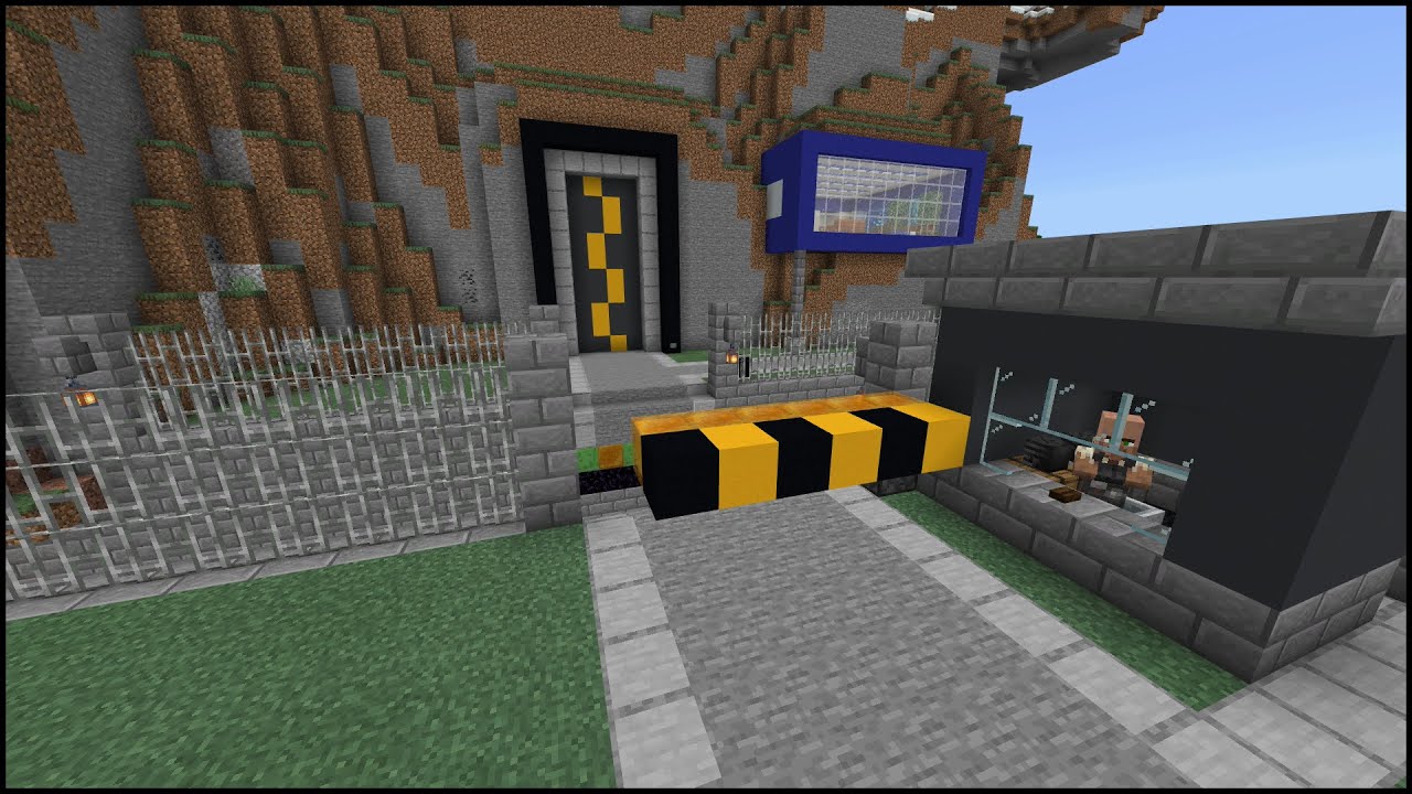 Building a Cliff side Base in Minecraft! - YouTube