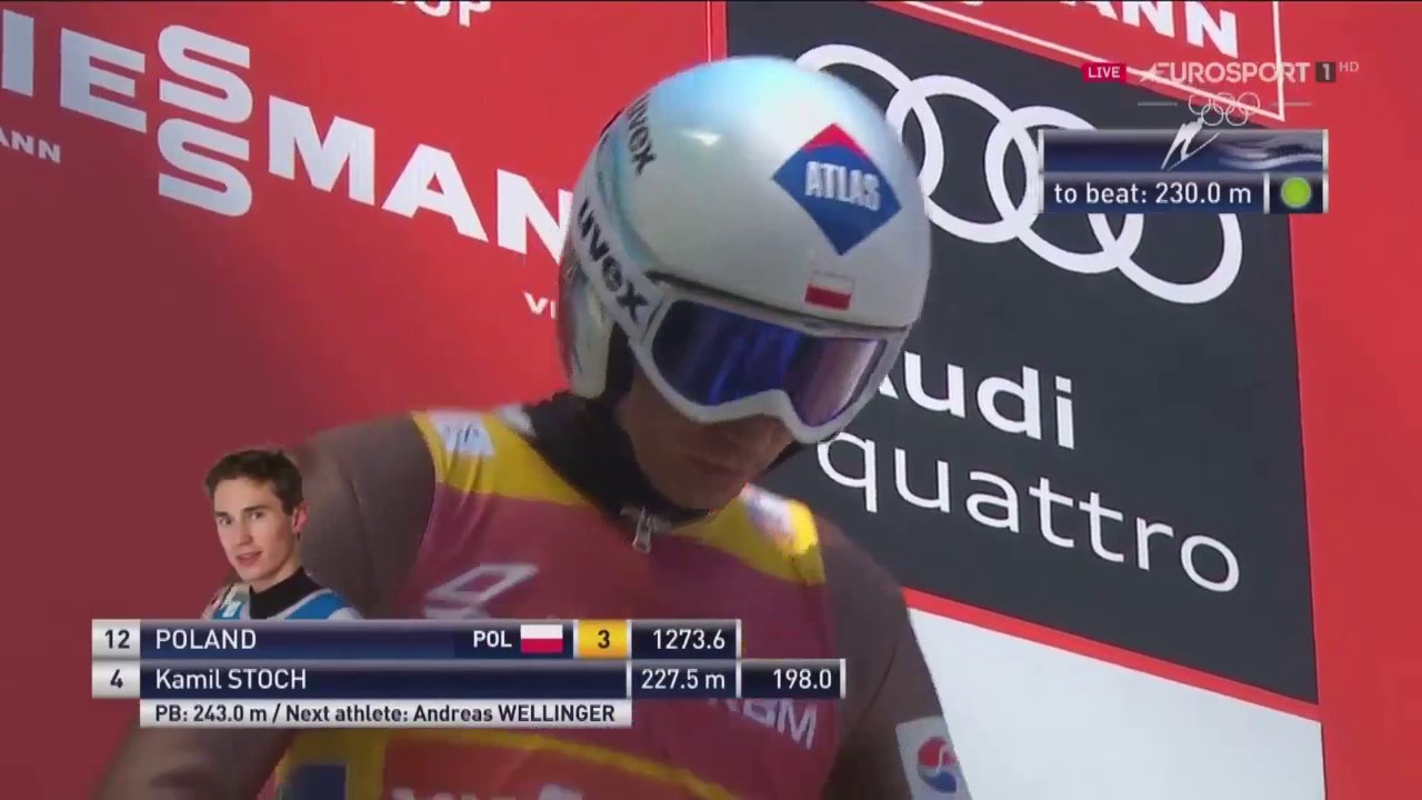 Kamil Stoch 251.5m Planica 2017 HILL RECORD - YouTube
