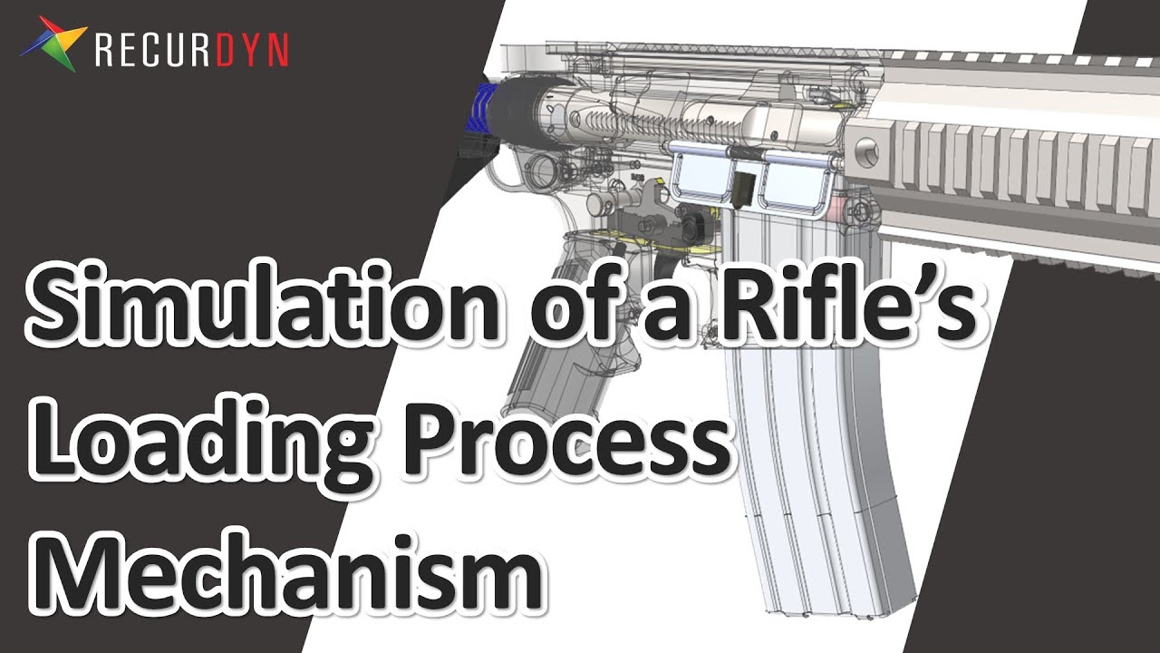 Simulation of a Rifle's Loading Process Mechanism - YouTube