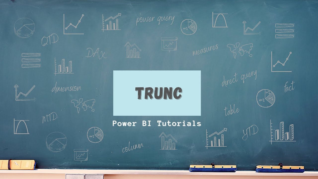 Power BI Tutorial Series for Beginners Part 65: Trunc - YouTube