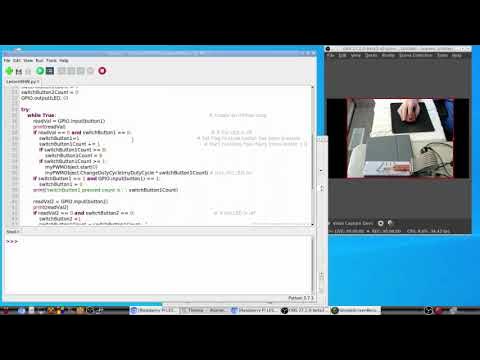 Paul McWhorter's Raspberry Pi Python Lesson 9 Homework - YouTube