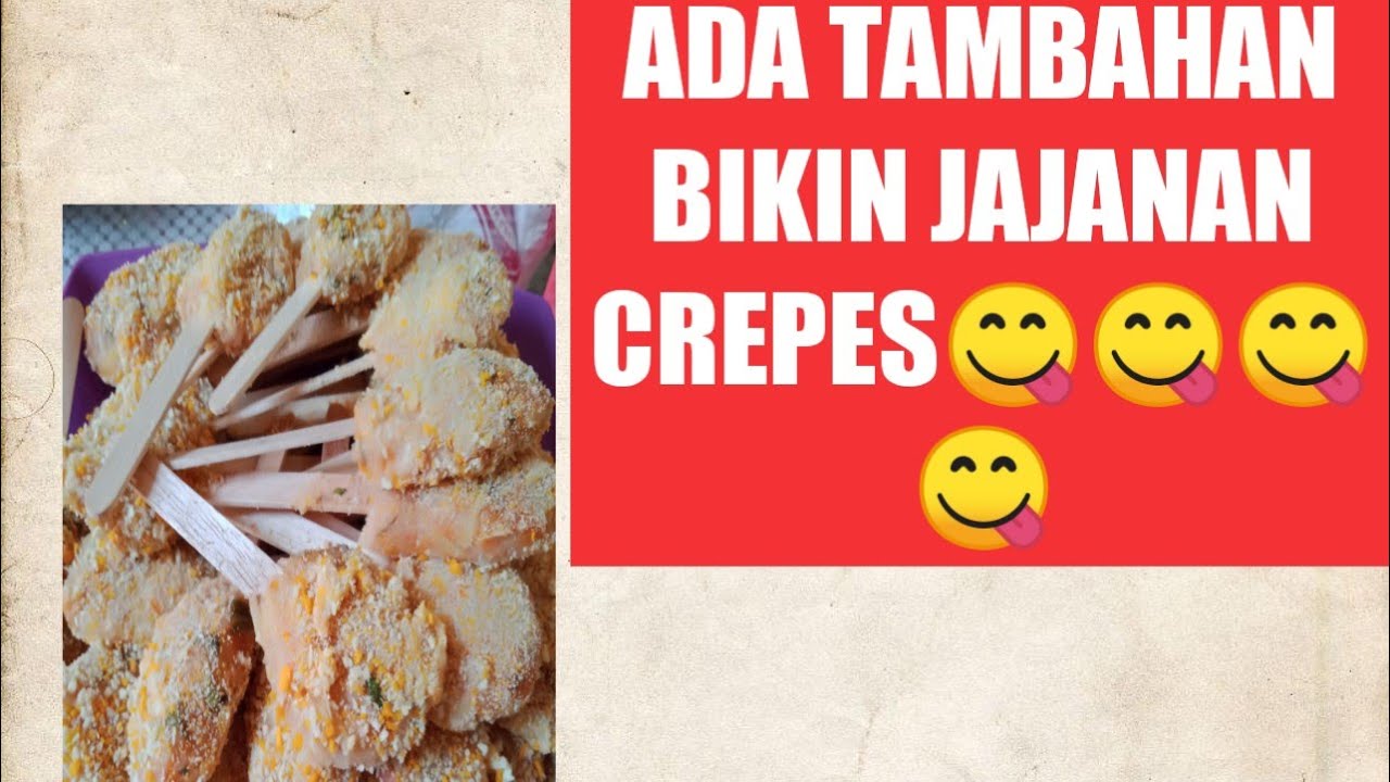 BUAT NUGET MIE KORNET LANJUTAN PART 1 DAN CREPES - YouTube