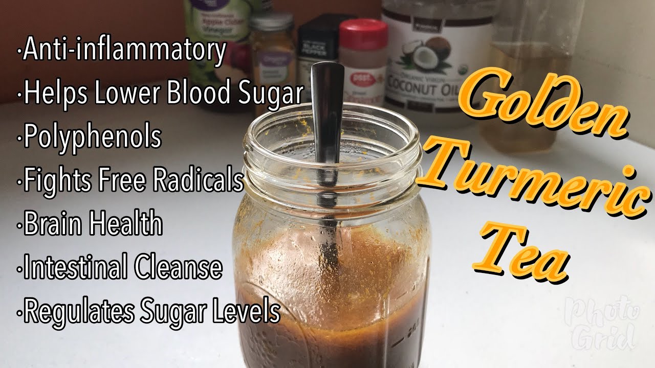 Golden Turmeric Tea! ((Best Recipe for Total Health)) - YouTube