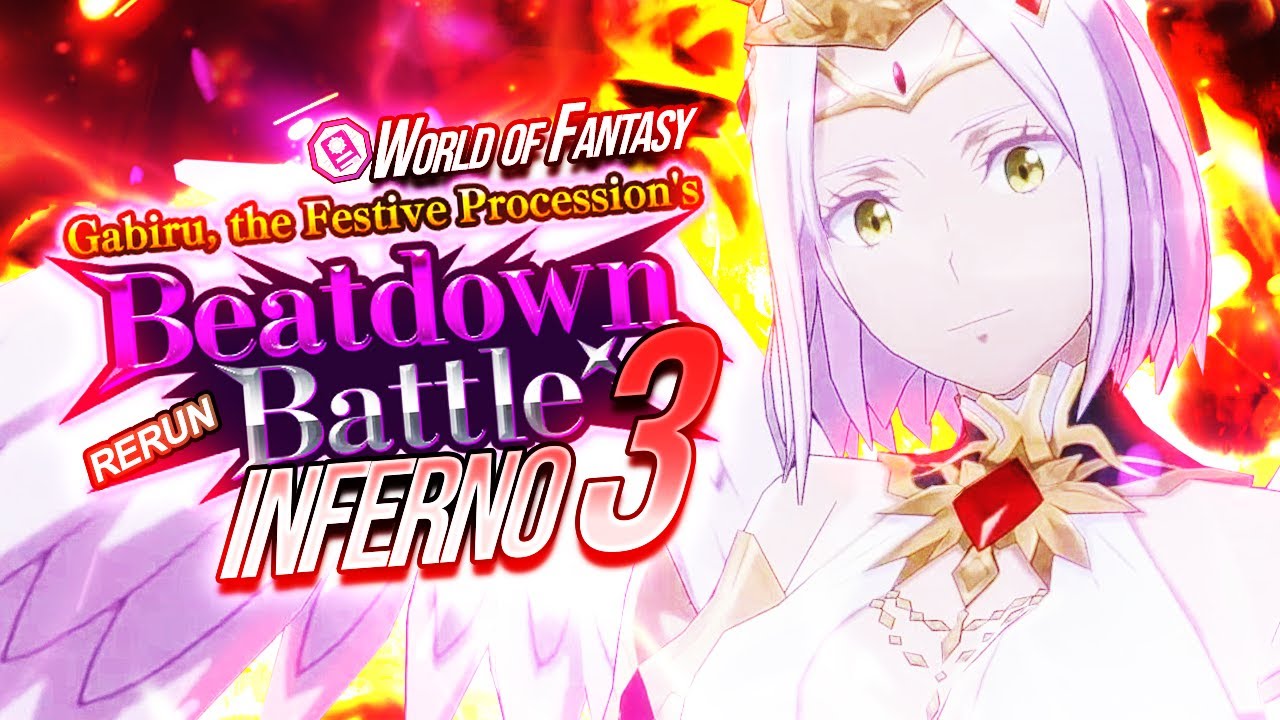 HIT FAST HIT HARD! INFERNO 3 WORLD OF FANTASY RERUN BEATDOWN BATTLE ...