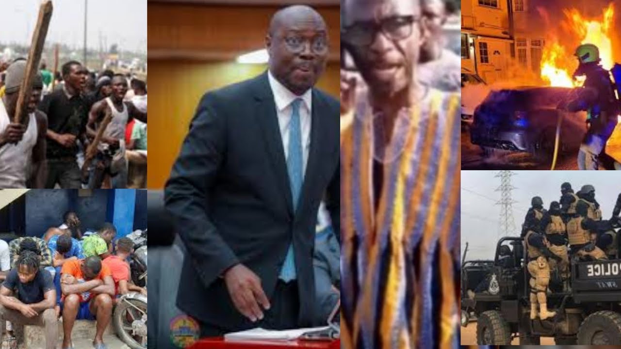 ßrèak*Asem kɛse Ato Mahama*Angry NDC Youths Chases Ato Forson from his ...