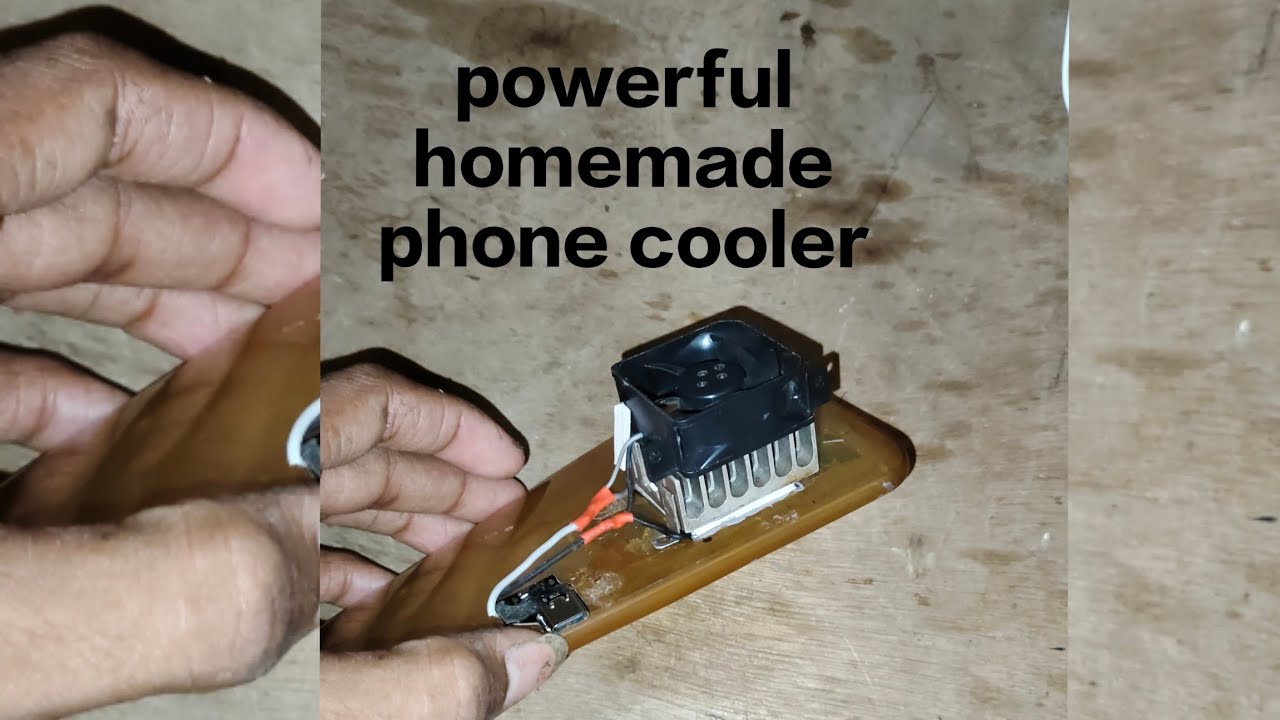 how to make phone cooler at home / #phone cooler - YouTube
