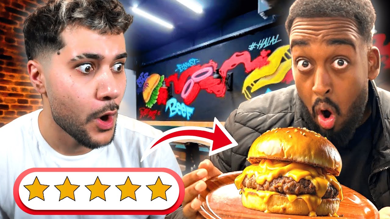 FARO & HAMED ESSEN den BESTEN BURGER den SIE je GEGESSEN HABEN😱🍔I ...