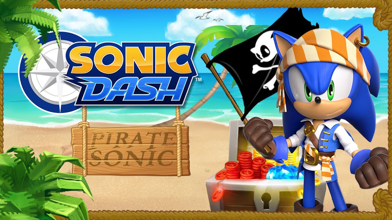 Sonic Dash [30th Anniversary Event] 🏴‍☠️ - Pirate Sonic Gameplay ...