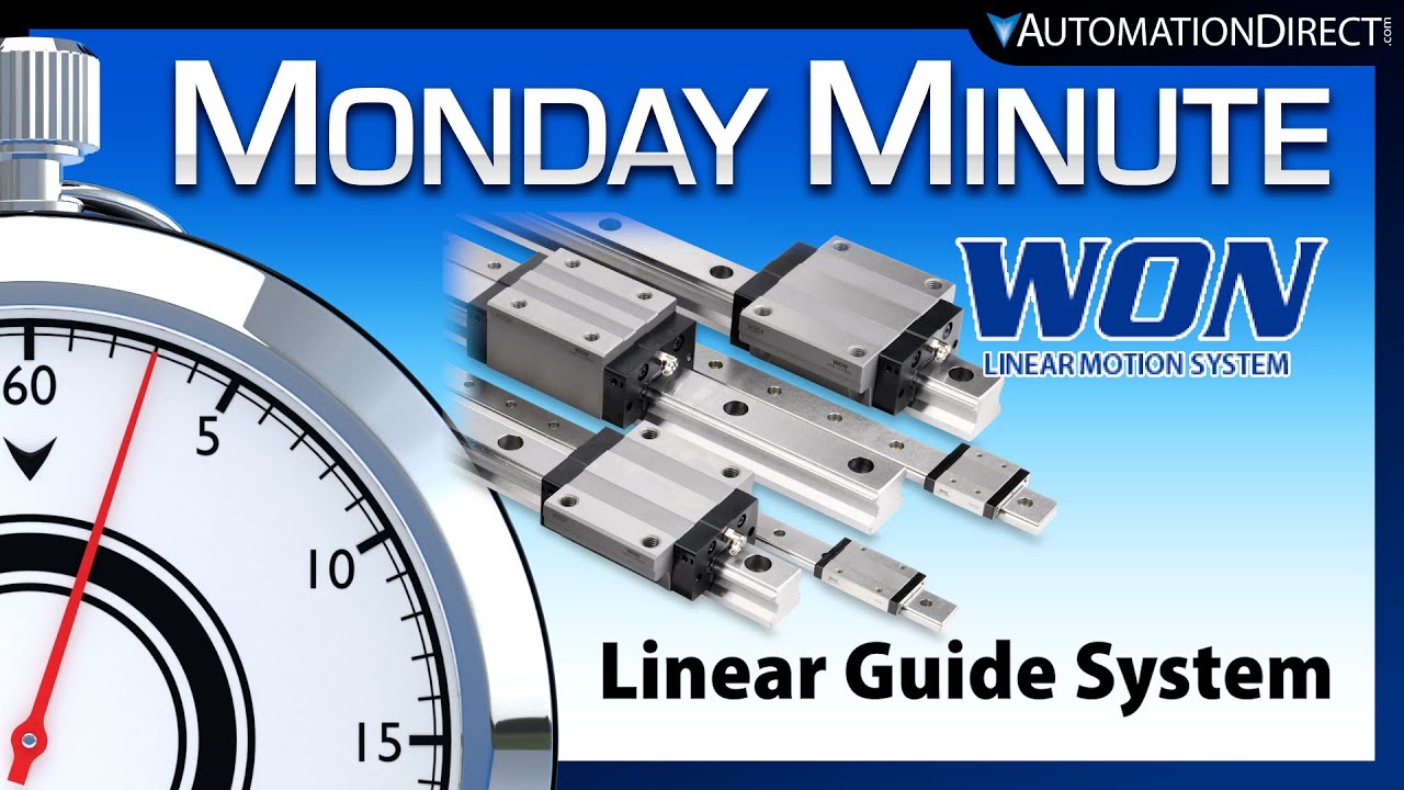 Won Square Rail and Linear Guide Rail - Monday Minute at ...