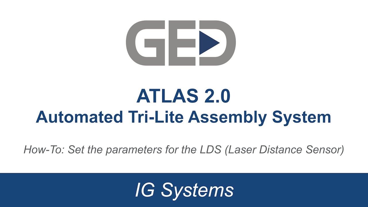 ATLAS 2.0 - Setting the LDS Parameters for ATLAS - YouTube