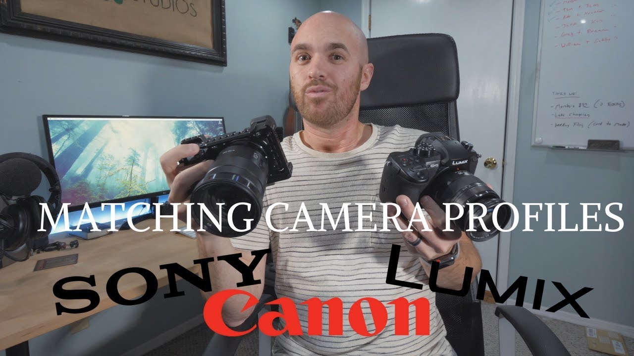 How to match camera profiles when shooting with a GH5 and a Sony a6500 ...