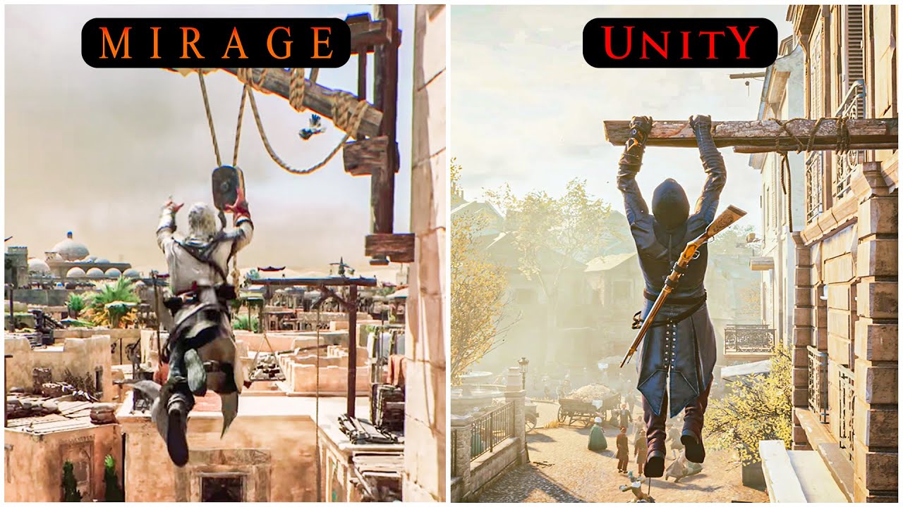 Assassin's Creed Mirage VS Assassin's Creed Unity - Which Game is Best ...
