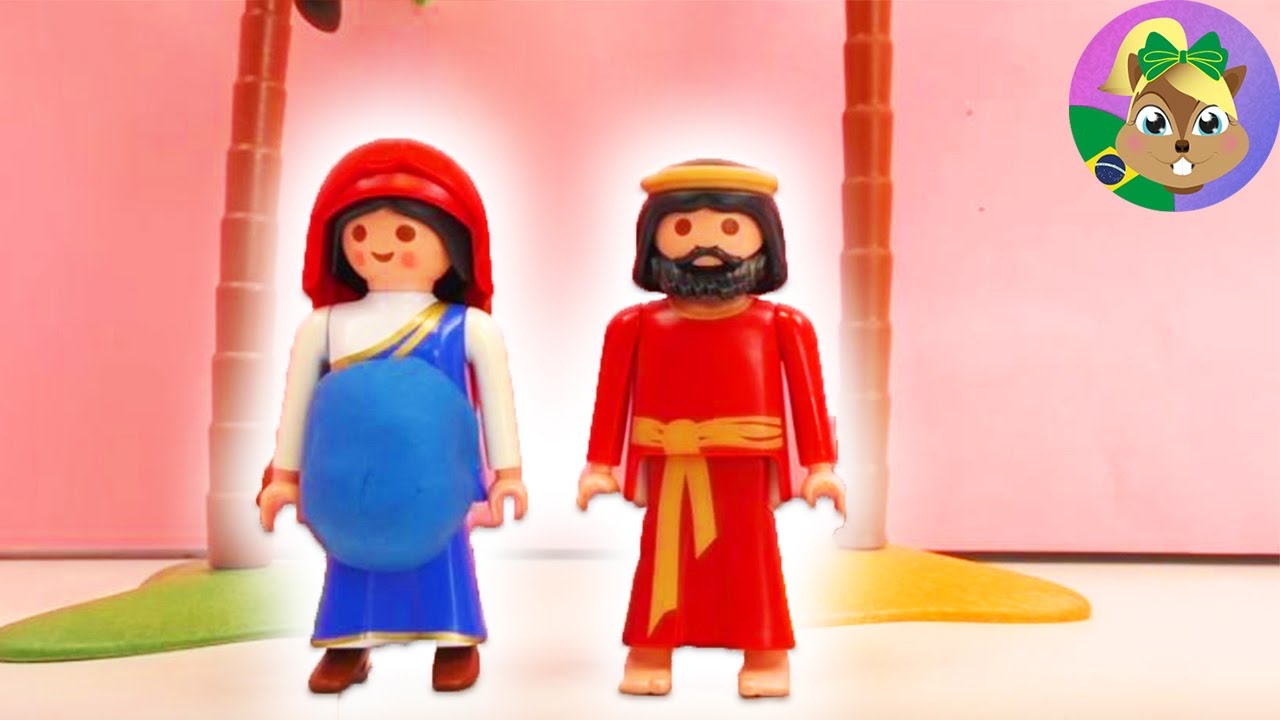 Filme Playmobil - Conto de Natal - o Nascimento do menino Jesus - YouTube
