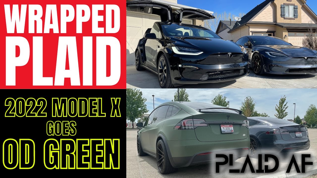 2022 Model X Plaid WRAPPED | Before & After - YouTube