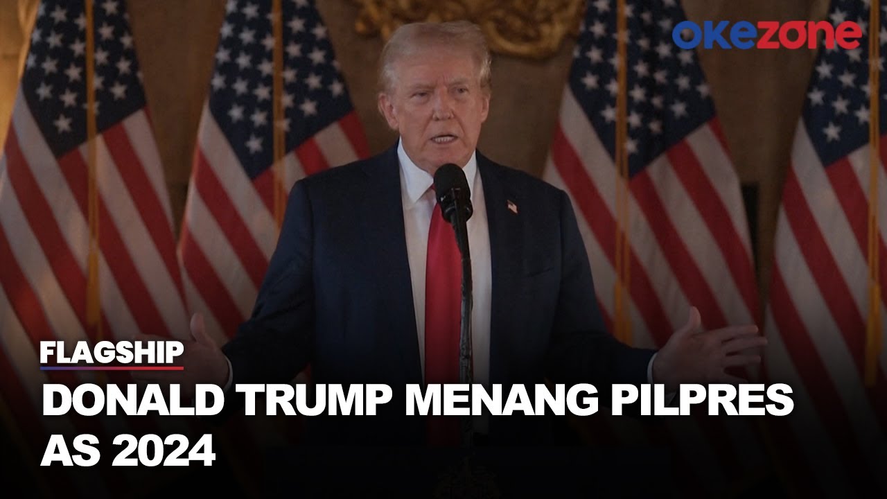 Donald Trump Menang Pilpres AS 2024, Raih 277 Suara Elektoral - YouTube