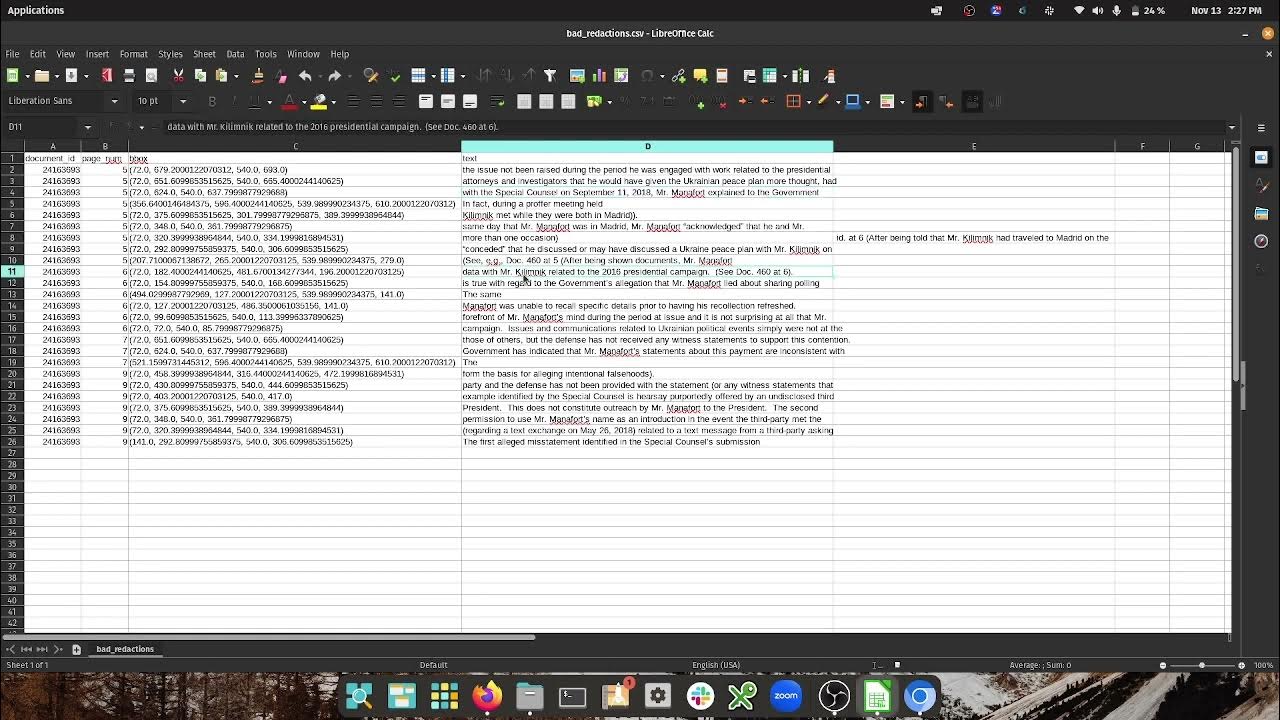 How to uncover poorly redacted text in court documents with the Bad Redactions DocumentCloud Add ...