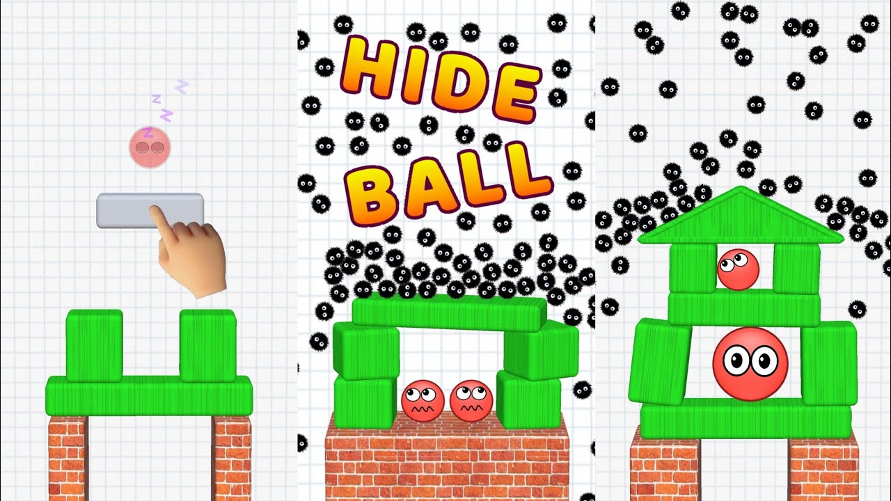Hide Ball: Brain Teaser Games - Gameplay Walkthrough Part 1 - YouTube