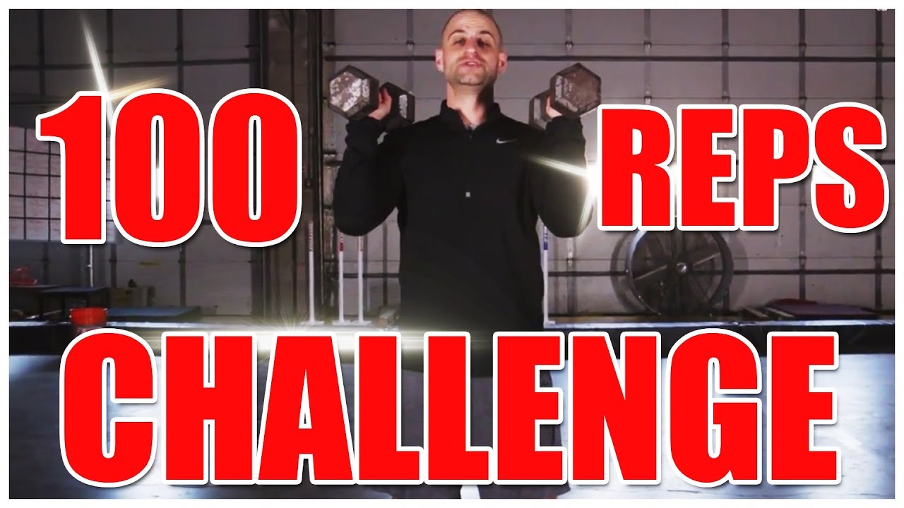 HOCKEY STRENGTH CHALLENGE (100 reps) - YouTube