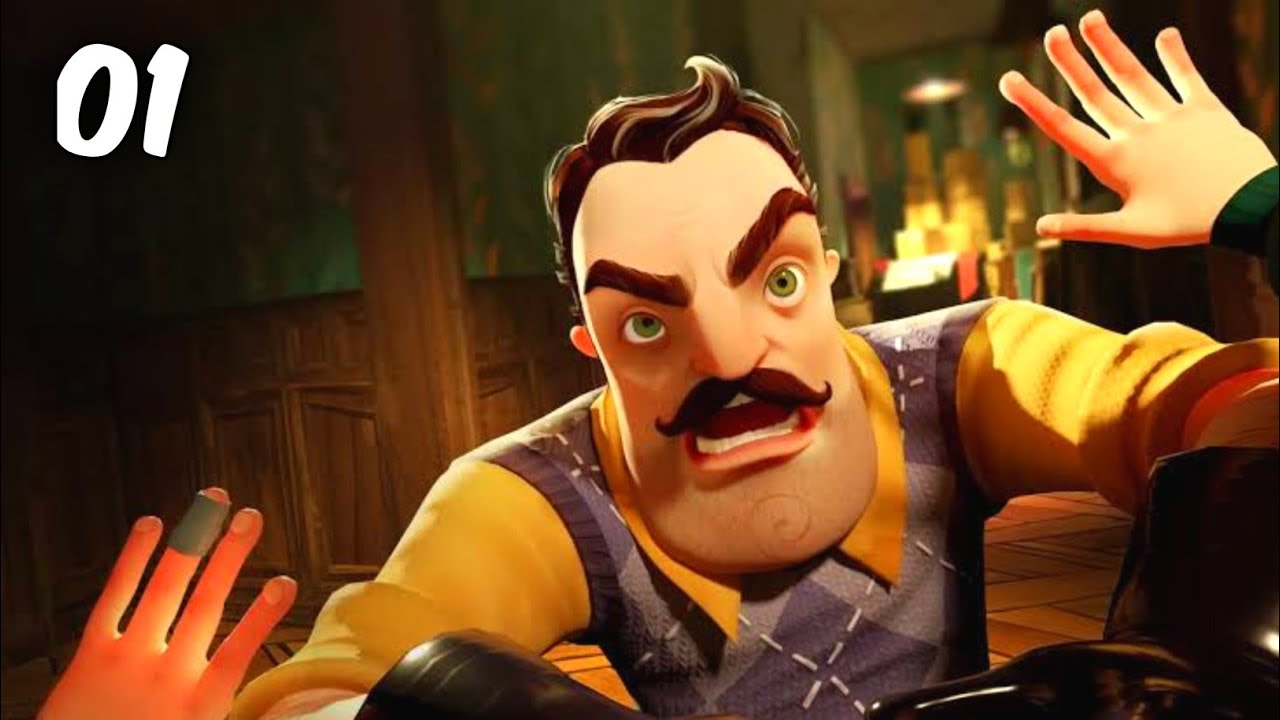 NEIGHBOUR KIDNAPPED MY FRIEND | HELLO NEIGHBOUR | GAMEPLAY #1 - YouTube