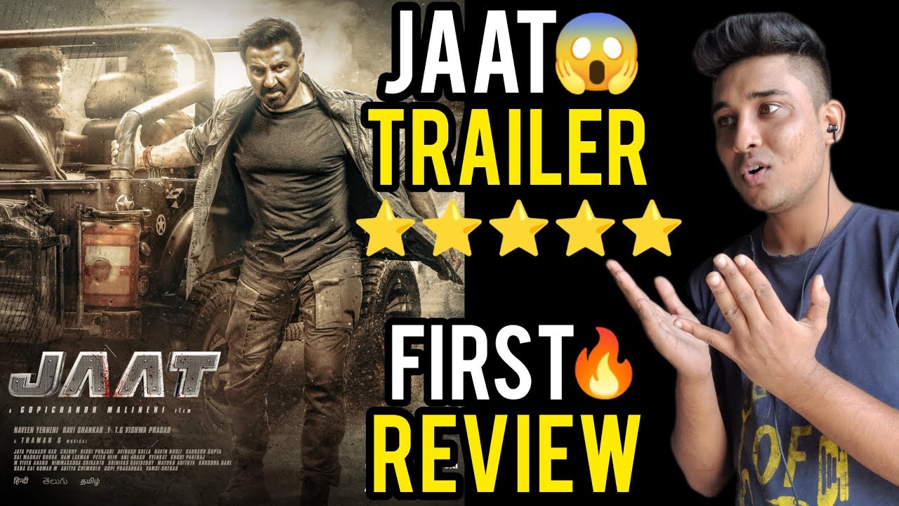 JAAT Trailer First Review | JAAT Trailer First Reaction | JAAT Trailer ...