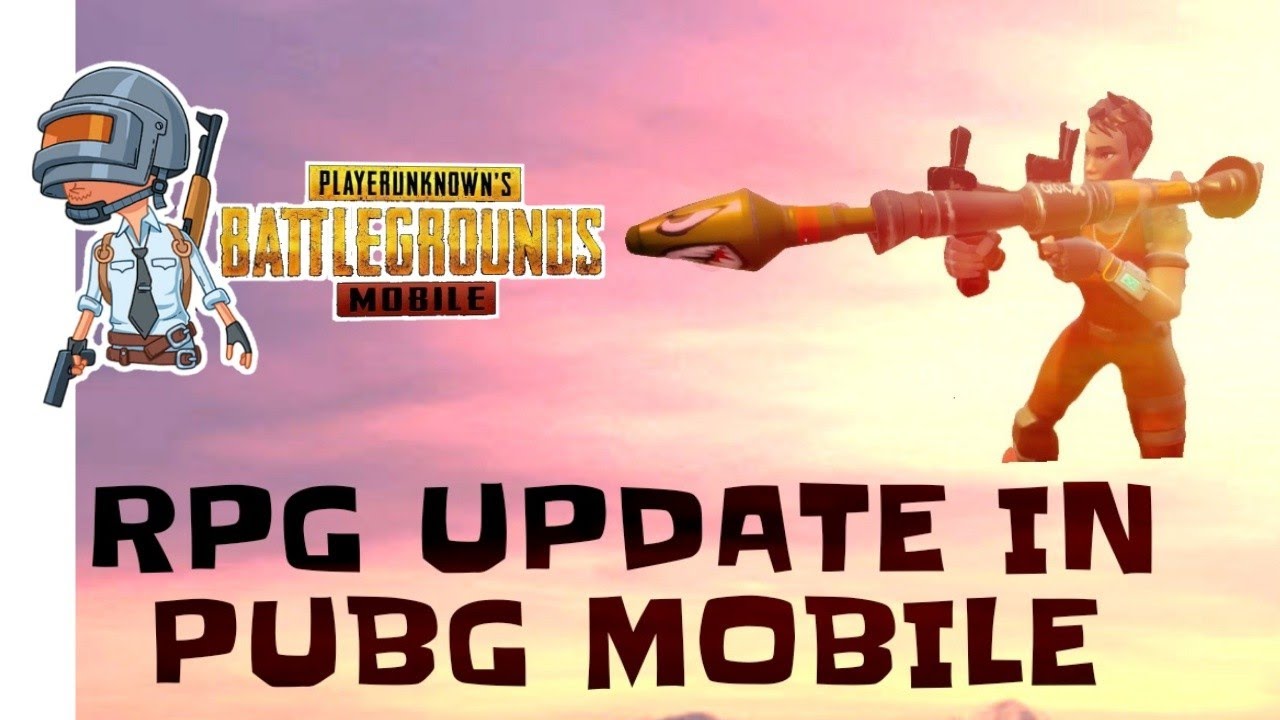 New RPG UPDATE IN PUBG MOBILE - YouTube