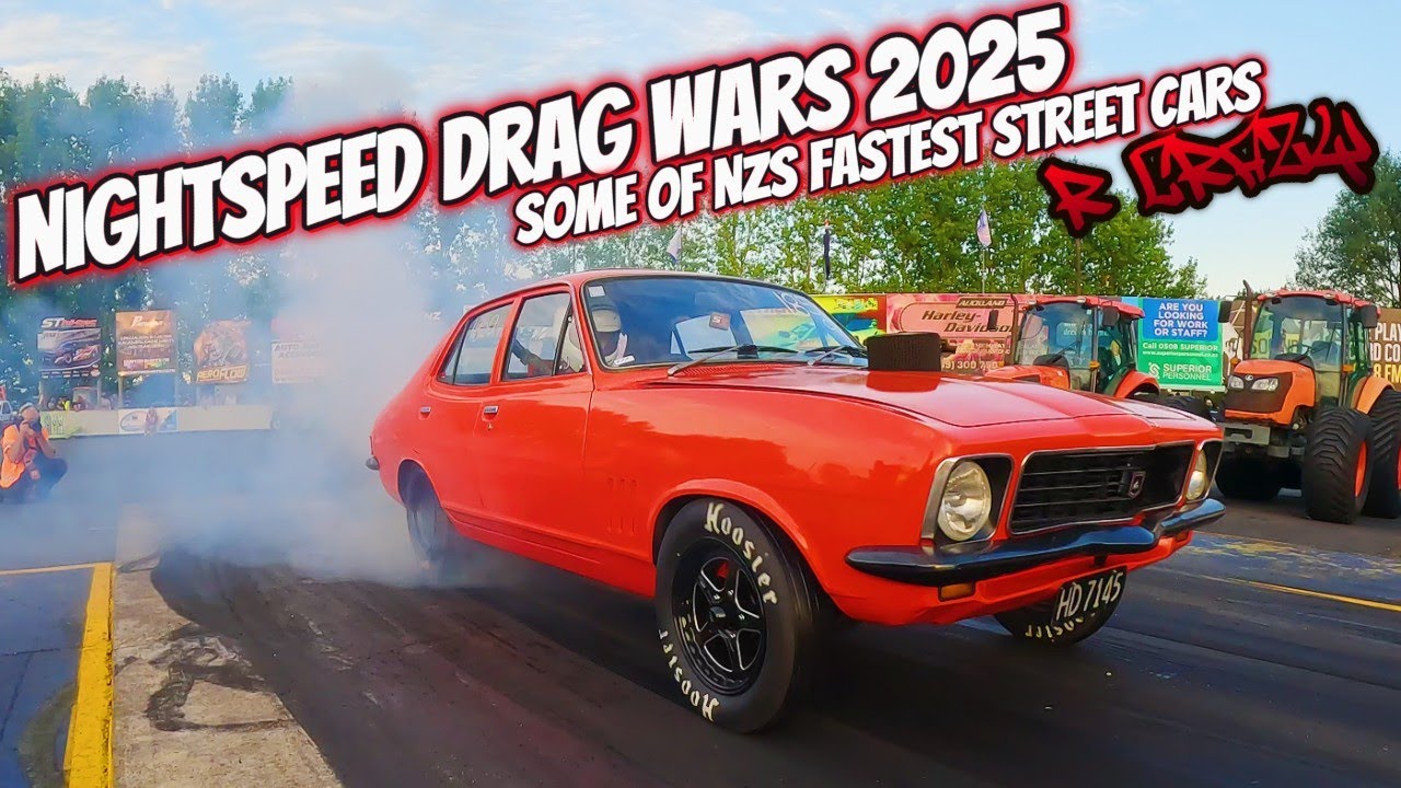 Drag Wars 2025 Launches Skids & 1/4 Mile Runs Some of NZs Fastest ...