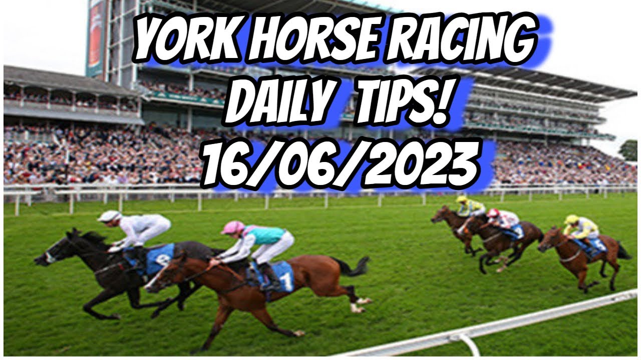 (YORK) HORSE RACING FRIDAY DAILY TIPS 16/06/23 - YouTube