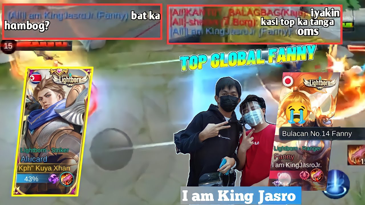 KING JASRO Global Fanny 🔥 vs Kph Xhan 😱 | MLBB - YouTube