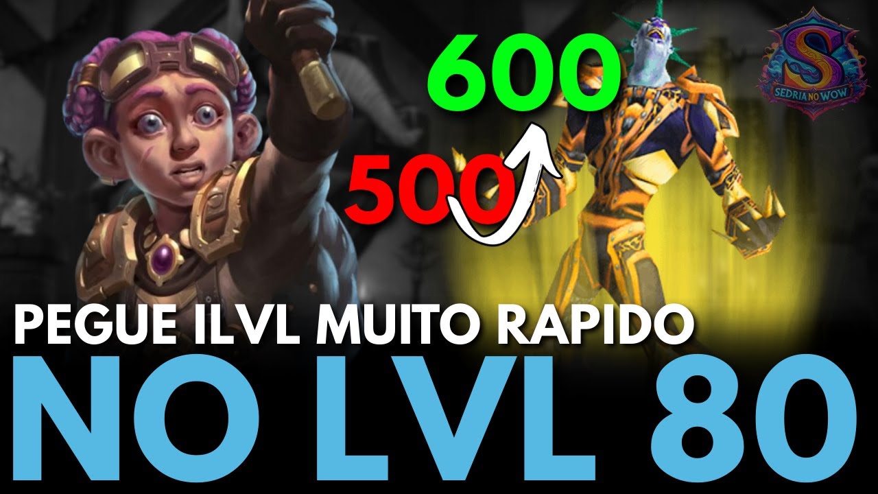 COMO SE EQUIPAR RAPIDO E FACIL QUANDO CHEGAR AO LVL 80 COM CONTEUDO ...