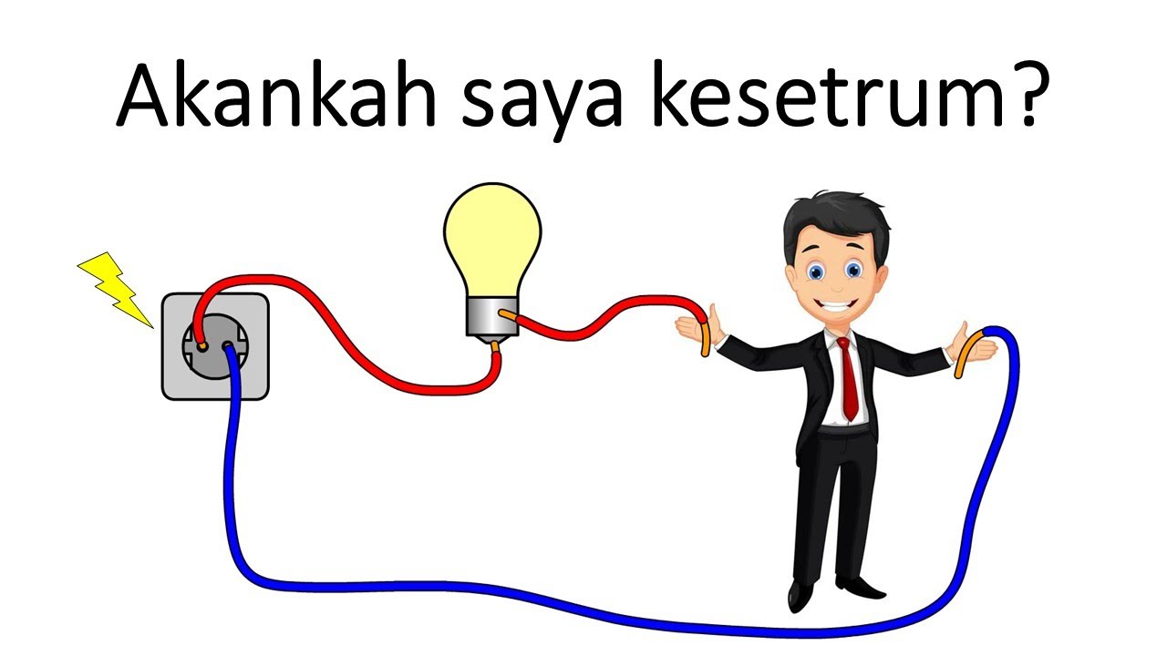 Seri dengan lampu, kesetrum gak sih? - YouTube