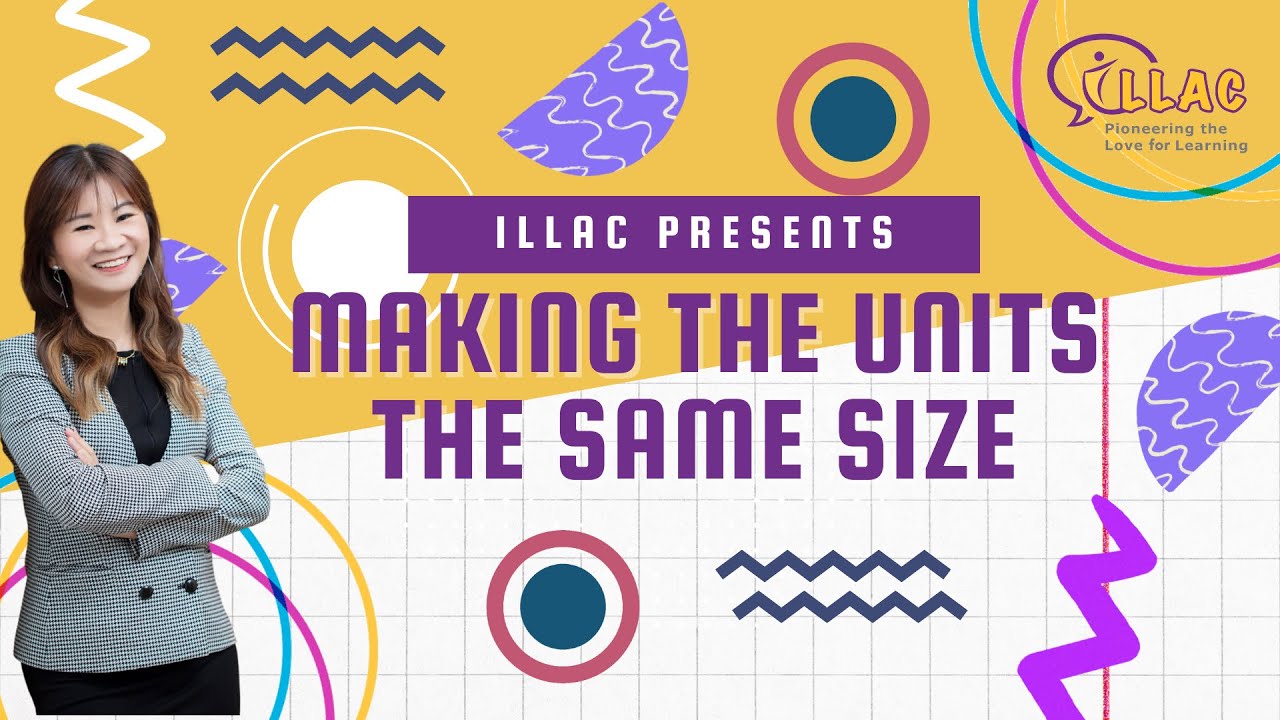 Essential PSLE Maths Heuristics - Making the Units the Same Size - YouTube