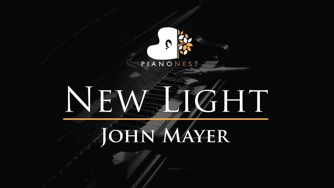 John Mayer - New Light - Piano Karaoke / Sing Along / Cover with Lyrics ...