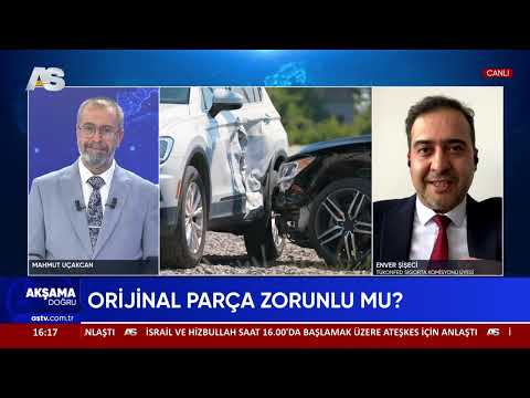 AKŞAMA DOĞRU - MAHMUT UÇAKCAN / TÜKONFED SİGORTA KOMİSYONU ÜYESİ ENVER ŞİŞECİ / AS TV