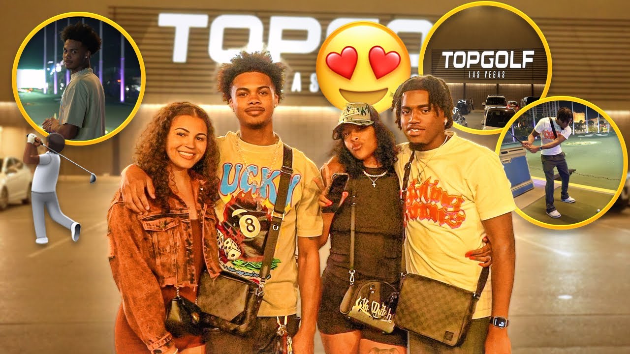 Went To TOP GOLF With OFFICIAL VAUGHN And 2 IG MODELS... - YouTube