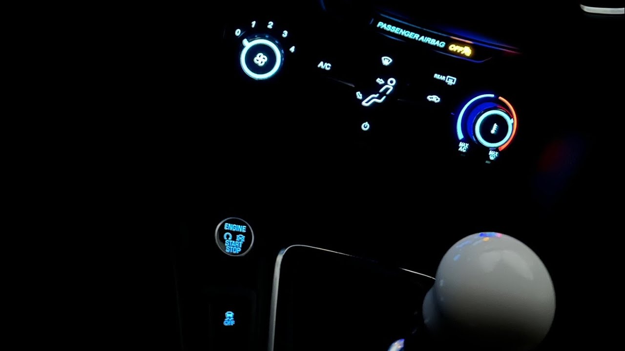 Focus ST Start Button Relocation (How To) - YouTube