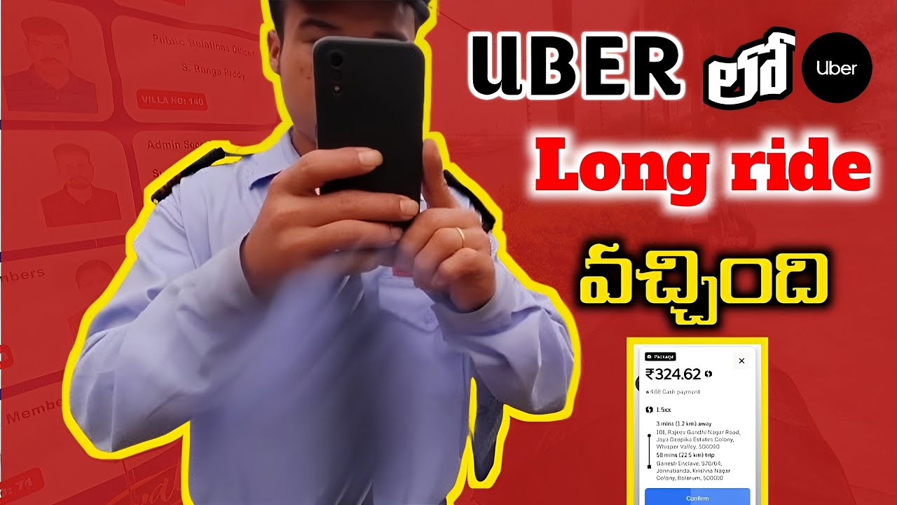 UBER లో Long ride వచ్చింది #ubermoto #uberdriver #biketaxi #rapido # ...
